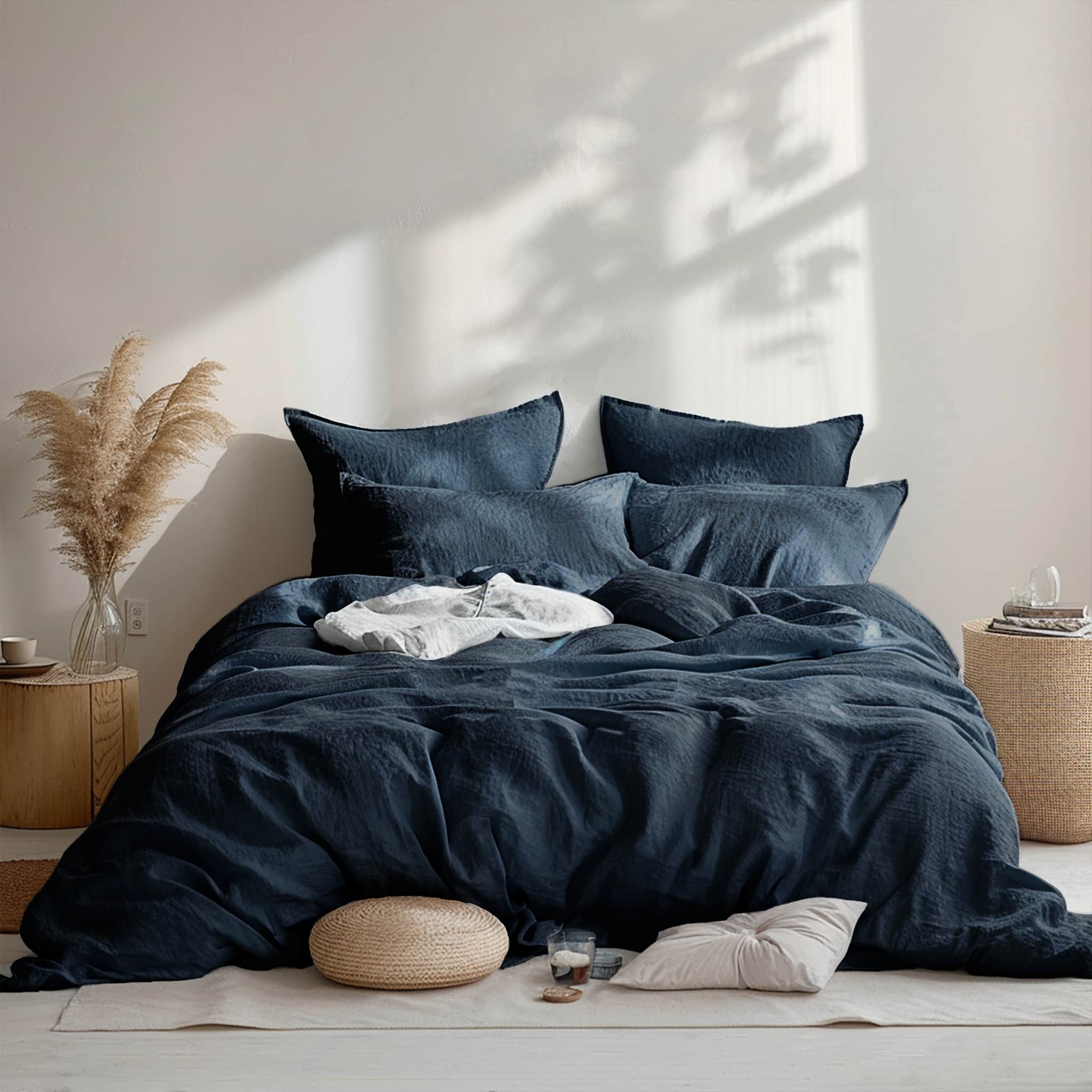 Luxury linen bedding store